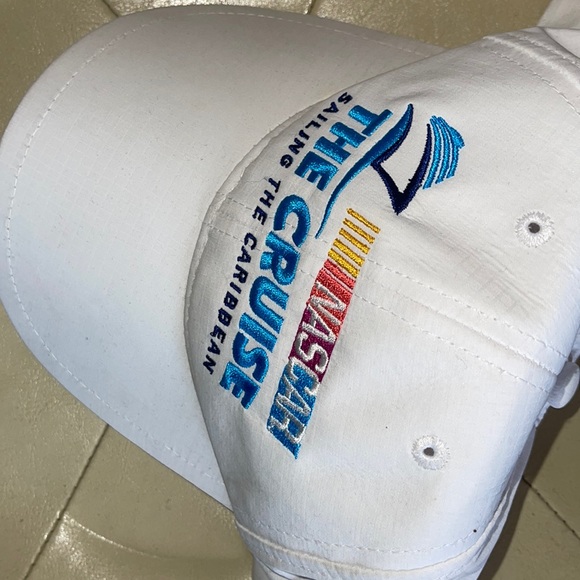 Nascar | Accessories | Nascar White Cap Vintage | Poshmark